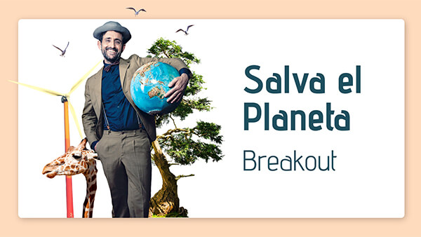 Breakout salva el planeta | Plantillas de Genially